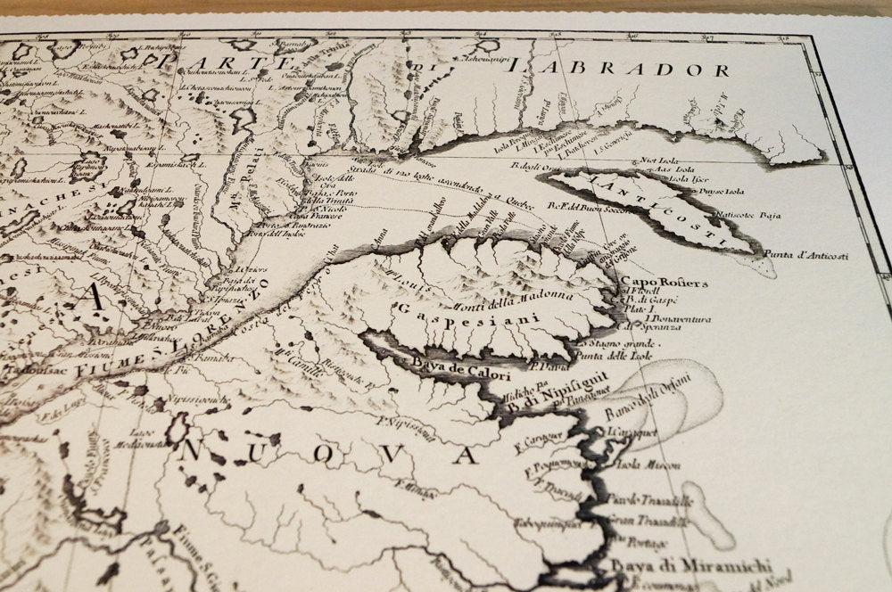 Antique Map of New Brunswick, Canada – Mythical Matters